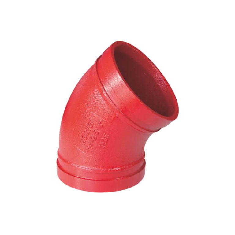Ductile Iron Grooved Pipe Fittings Elbows : Sizes, Specifications
