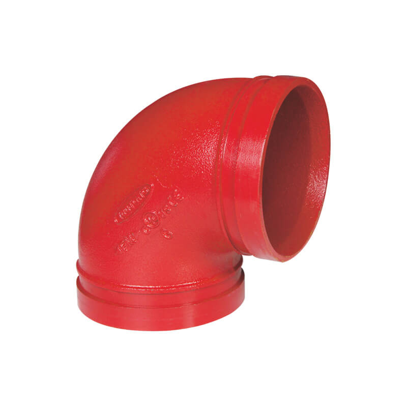 Ductile Iron Grooved Pipe Fittings Elbows : Sizes, Specifications