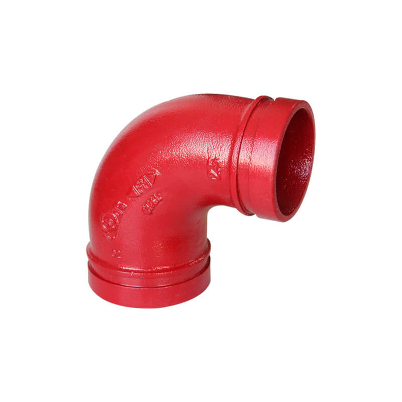 Ductile Iron Grooved Pipe Fittings Elbows : Sizes, Specifications