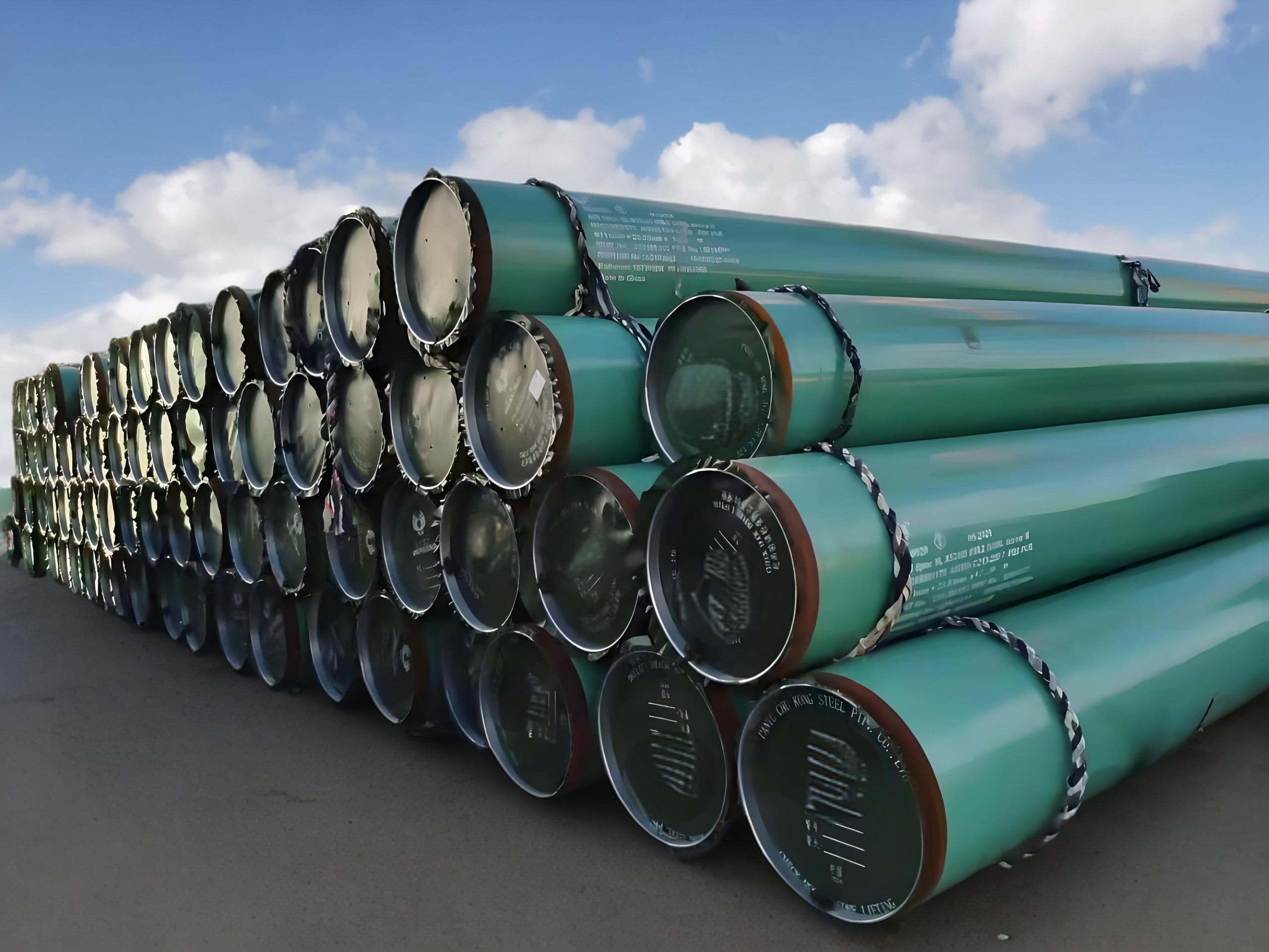 Tubería de acero con revestimiento 3LPP de 3 capas estándar francés NF ...